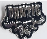 DANZIG - DANZIG WITH LOGO ENAMEL PIN BADGE – Headline Records