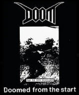 DOOM - DOOMED FROM THE START BACK PATCH – Headline Records