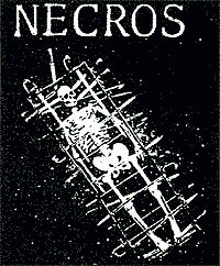 NECROS - SKELETON BUTTON PIN – Headline Records
