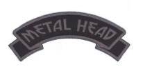 EMBROIDERED PATCH - METAL HEAD PATCH – Headline Records