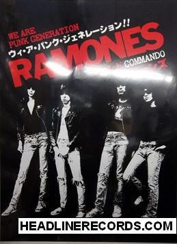 RAMONES - WE ARE PUNK GENERATION POSTER – Headline Records
