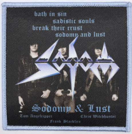 SODOM - SODOMY & LUST PATCH – Headline Records