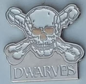 DWARVES - LOGO ENAMEL PIN BADGE – Headline Records