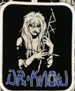 DR KNOW - LOGO WOVEN PATCH – Headline Records