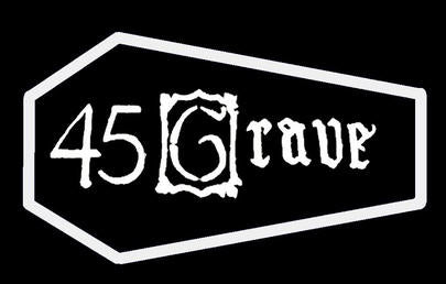 45 GRAVE - COFFIN BUTTON PIN – Headline Records