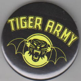 TIGER ARMY - LOGO 2.25" BUTTON – Headline Records