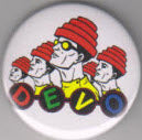 DEVO - LOGO 2.25" BUTTON – Headline Records