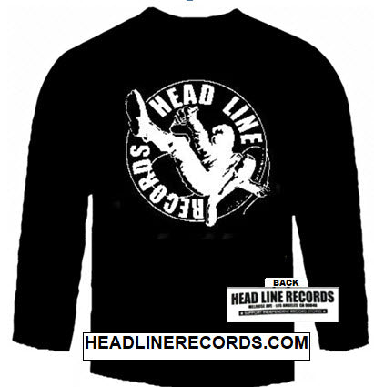 HEADLINE RECORDS - CLASSIC LOGO BLACK LONG SLEEVE – Headline Records
