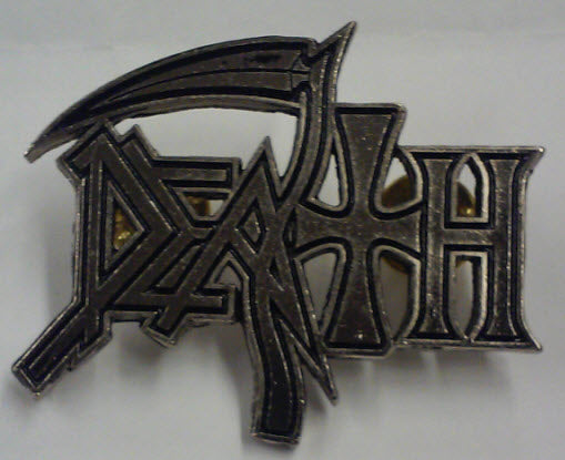 DEATH - NEW LOGO METAL PIN – Headline Records