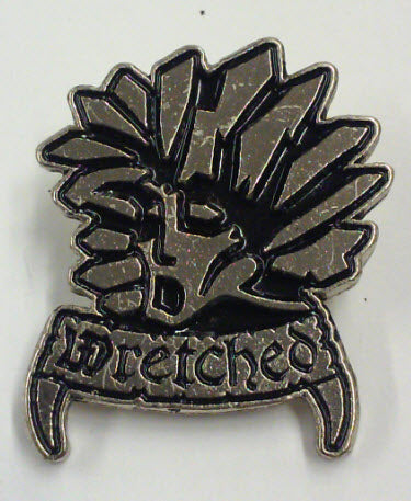 WRETCHED - LOGO METAL PIN – Headline Records