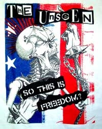 UNSEEN - SO THIS IS FREEDOM BUTTON PIN – Headline Records