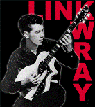 LINK WRAY - GUITAR BUTTON PIN – Headline Records