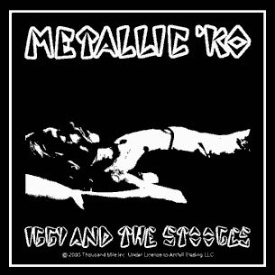 IGGY POP - METALICO BUTTON PIN – Headline Records