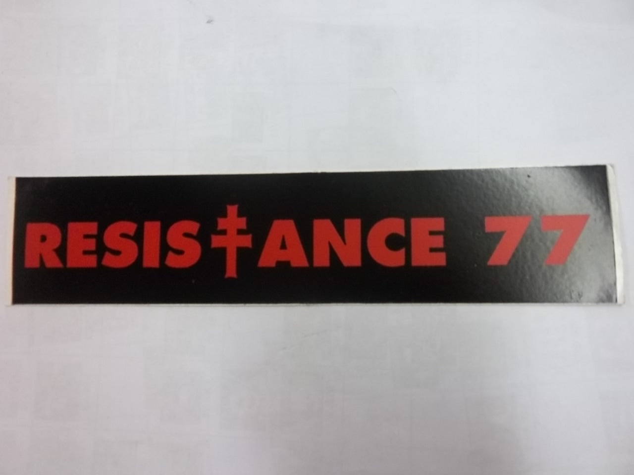 RESISTANCE 77 - RESISTANCE 77 STICKER – Headline Records