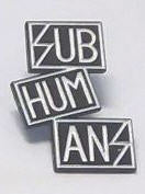 SUBHUMANS - SUB HUM ANS #2 ENAMEL PIN BADGE – Headline Records