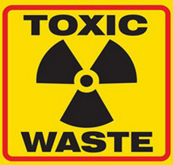 BUTTON - TOXIC WASTE BUTTON PIN – Headline Records