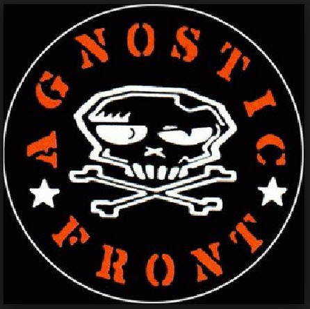 AGNOSTIC FRONT - SKULL BUTTON PIN – Headline Records