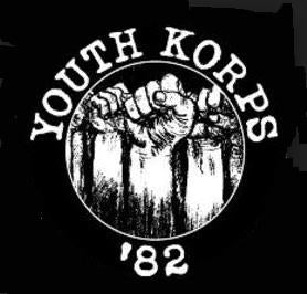YOUTH KORPS - 82 BUTTON PIN – Headline Records