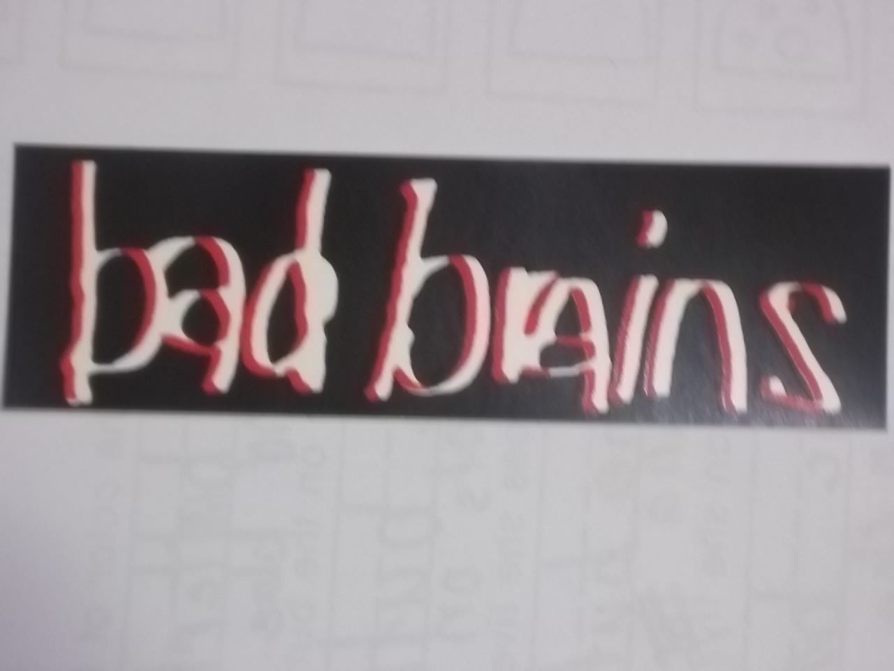 BAD BRAINS - BAD BRAINS STICKER – Headline Records
