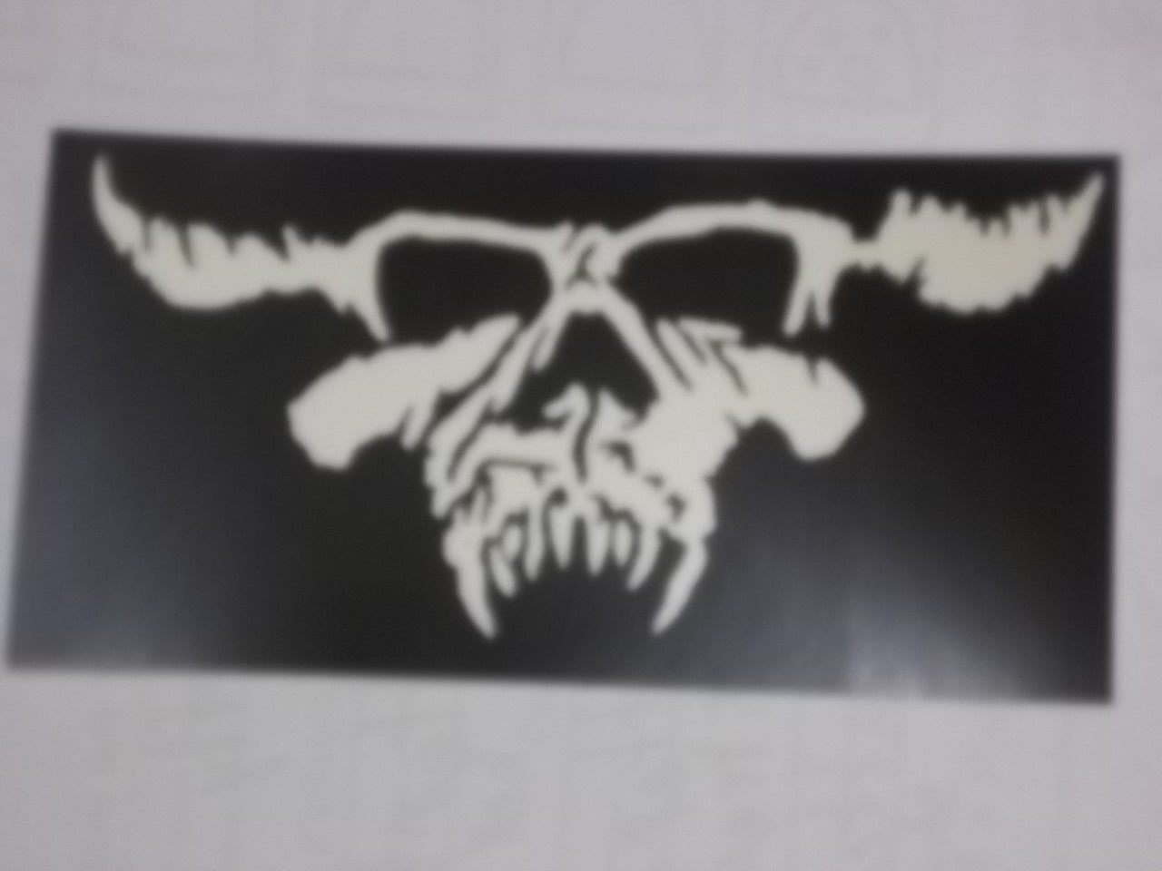 DANZIG - SKULL STICKER – Headline Records