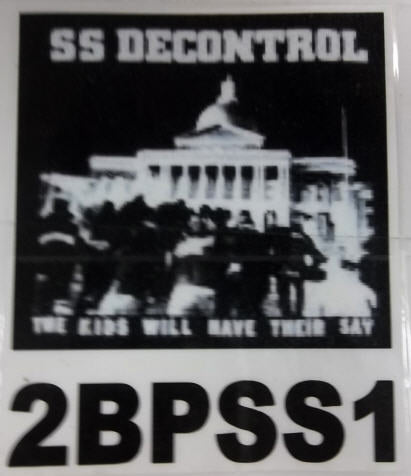 SSD - THE KIDS WILL HAVE THEIR SAY BACK PATCH – Headline Records