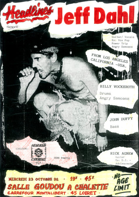 HEADLINE FLYER - JEFF DAHL (COLOR) – Headline Records