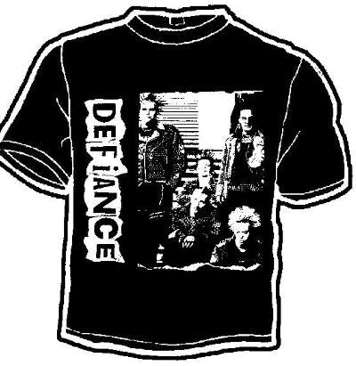 DEFIANCE - BAND PICTURE TEE SHIRT – Headline Records