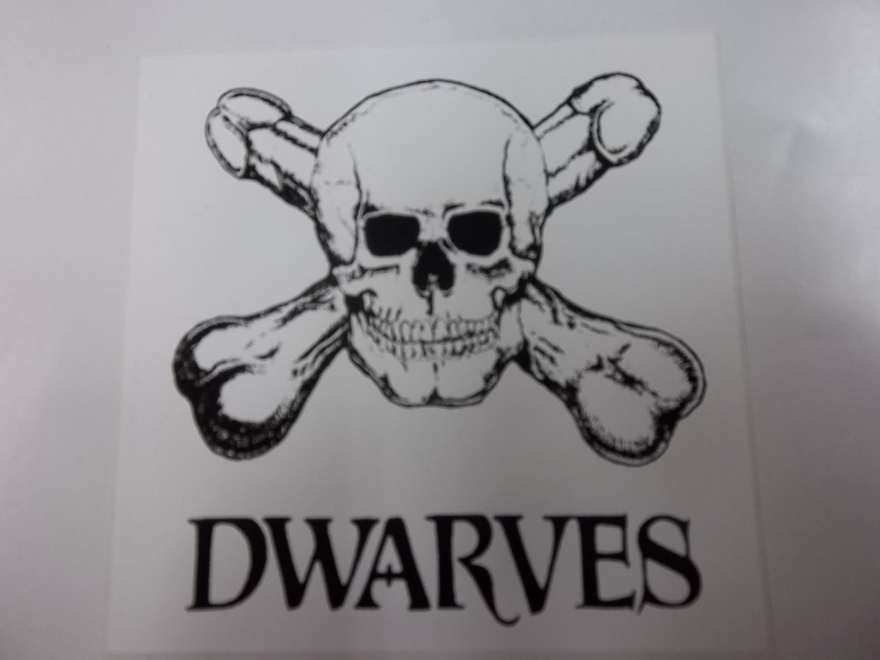 DWARVES - LOGO STICKER – Headline Records
