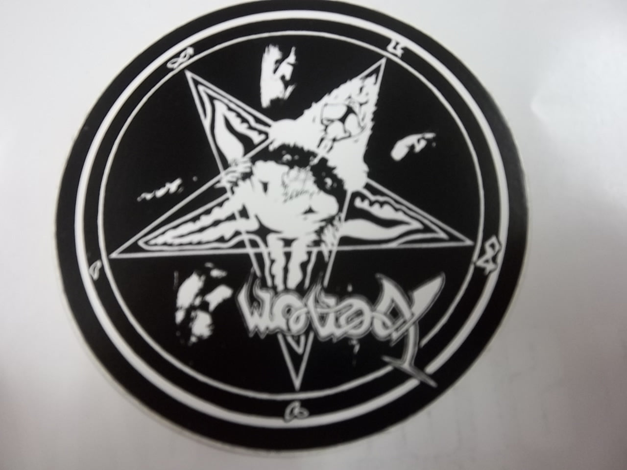 VENOM - LOGO STICKER – Headline Records