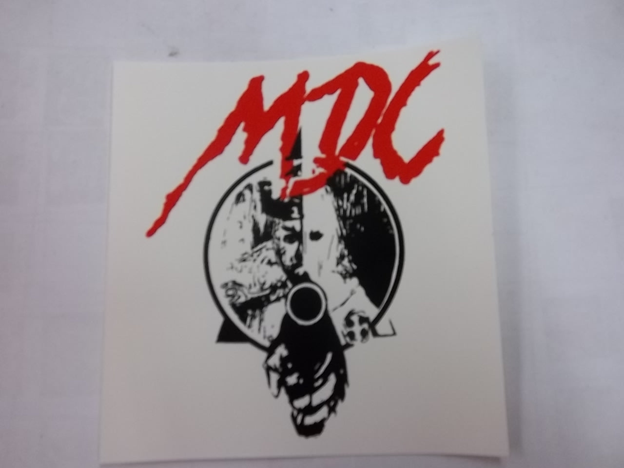 MDC - LOGO STICKER – Headline Records
