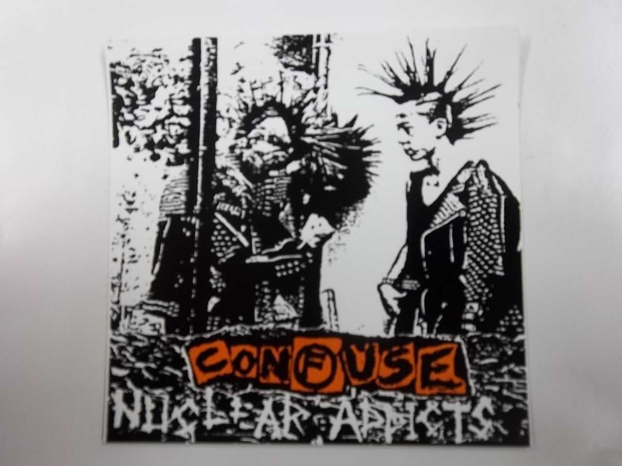 CONFUSE - BAND PICTURE STICKER – Headline Records