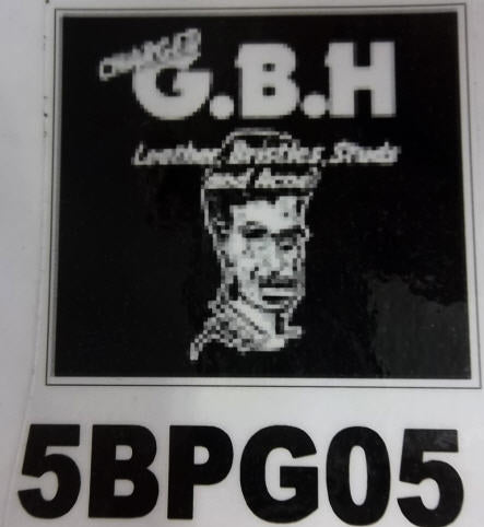 GBH - LEATHER BRISTLES BACK PATCH – Headline Records