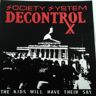 SSD - THE KIDS WILL HAVE THEIR SAY STICKER – Headline Records