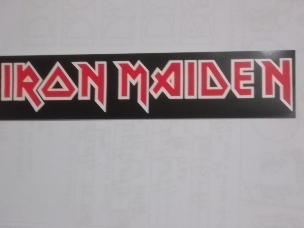 IRON MAIDEN - IRON MAIDEN STICKER – Headline Records