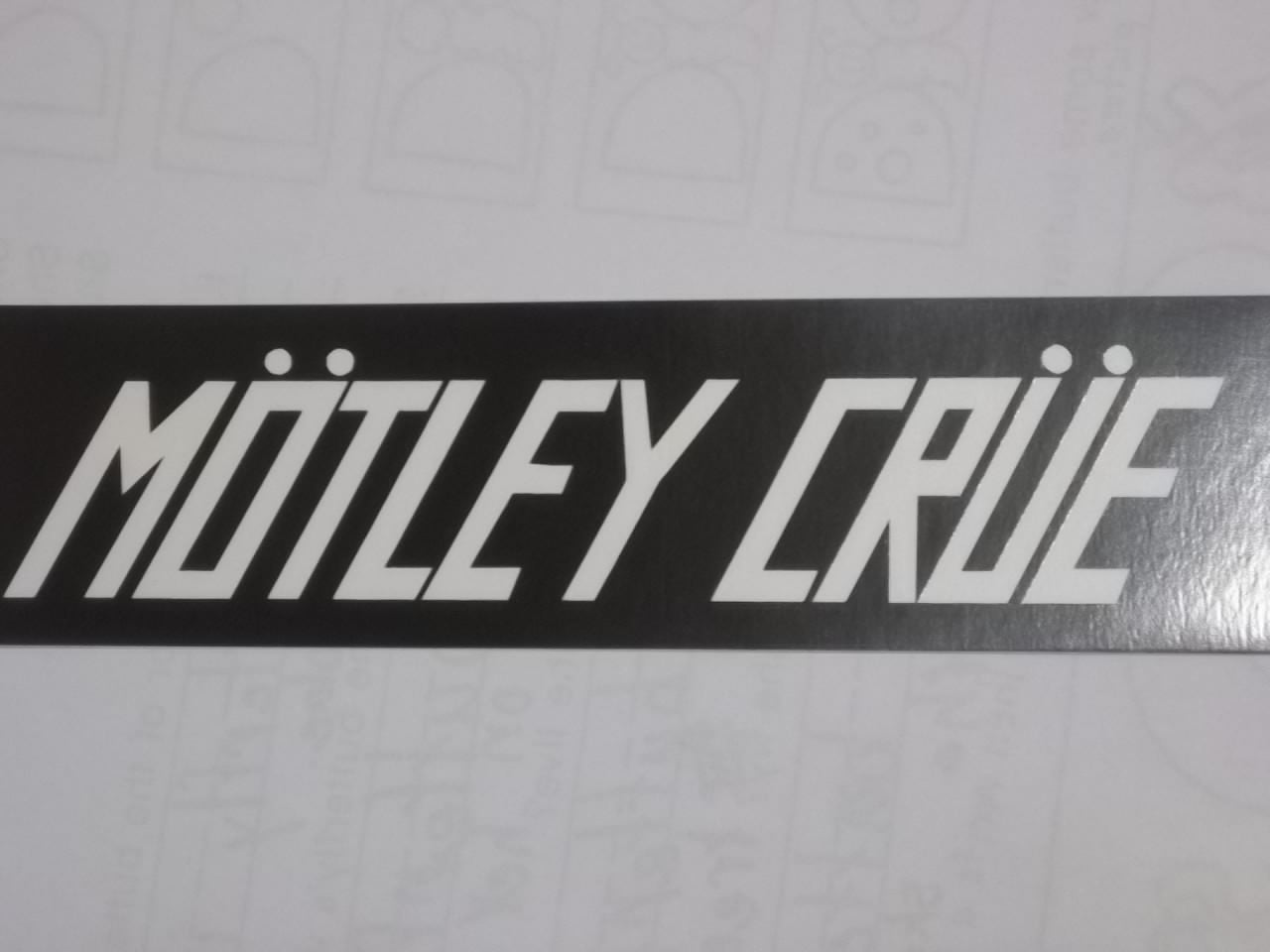 MOTLEY CRUE - MOTLEY CRUE STICKER – Headline Records