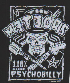 METEORS - 100% PURE PSYCHOBILLY PATCH – Headline Records