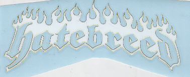 HATEBREED - HATEBREED RUBOFF STICKER – Headline Records