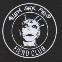ALIEN SEX FIEND - FIEND CLUB PATCH – Headline Records