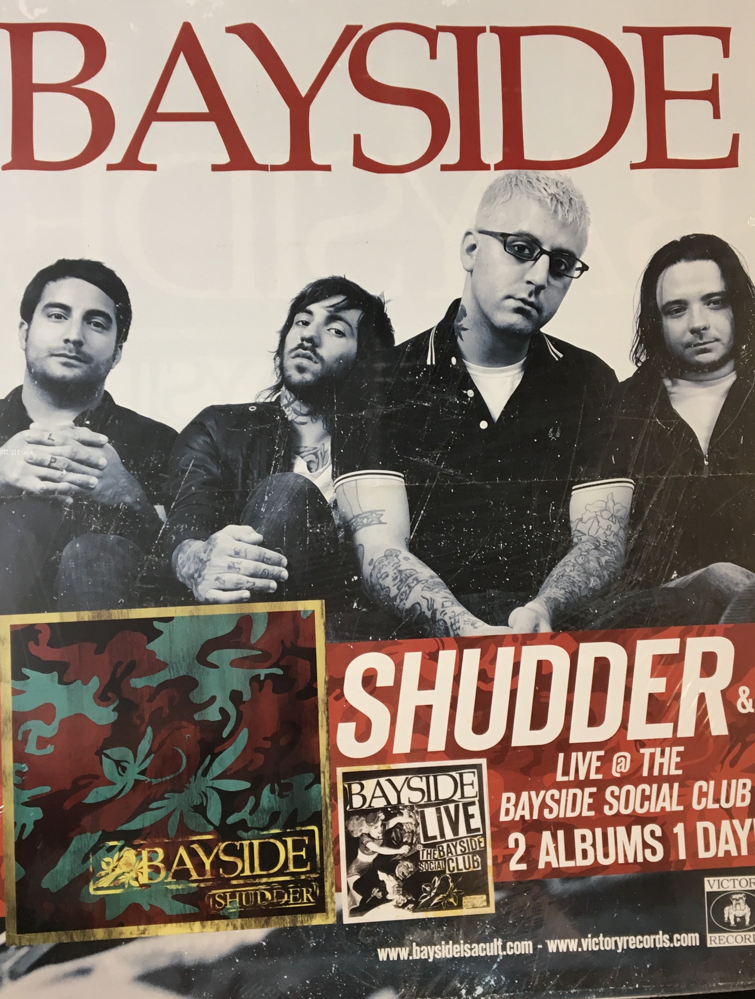BAYSIDE - SHUDDER POSTER – Headline Records