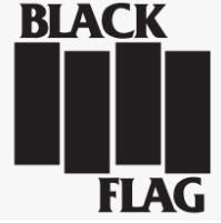 BLACK FLAG - BLACK FLAG LOGO (WHITE FABRIC) PATCH – Headline Records