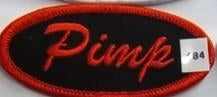 EMBROIDERED PATCH - PIMP PATCH – Headline Records