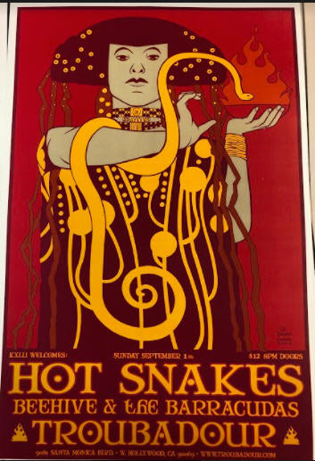 HOT SNAKES FLYER – Headline Records
