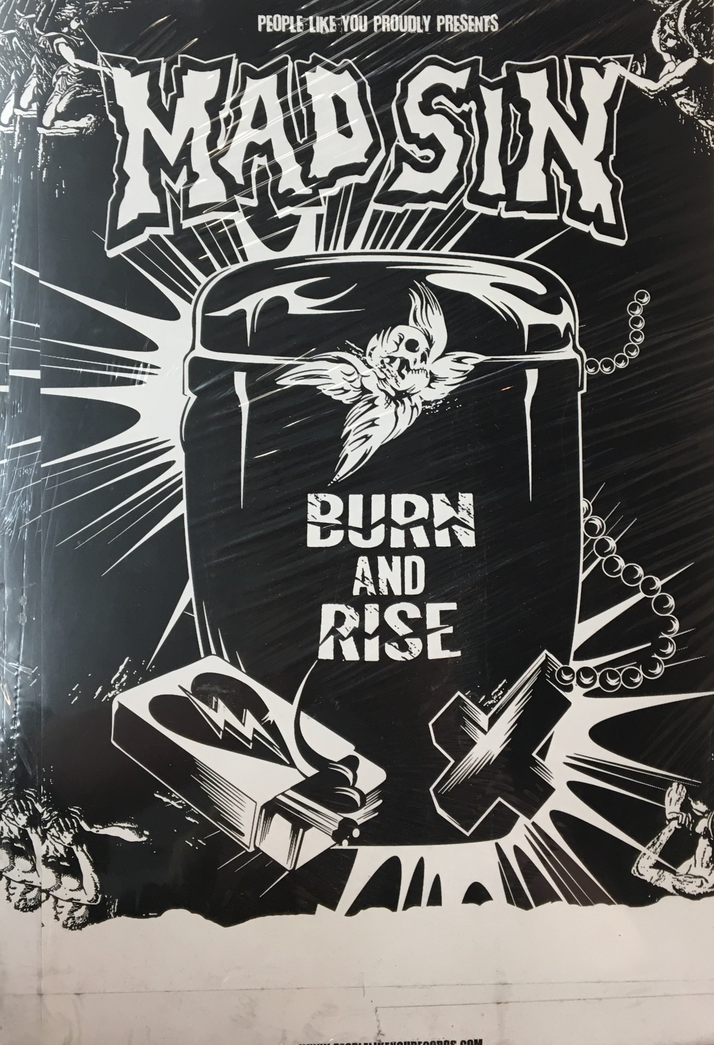 MAD SIN - BURN AND RISE POSTER – Headline Records
