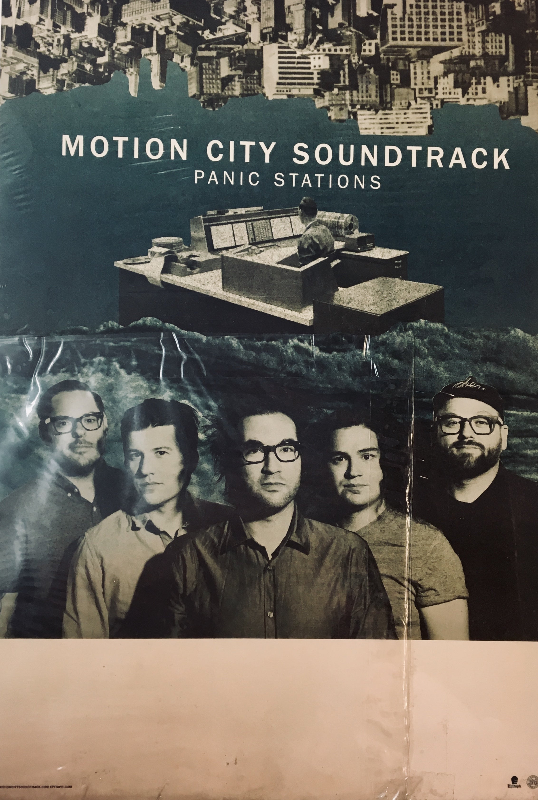 MOTION CITY SOUNDTRACK - PANIC STATIONS POSTER – Headline Records