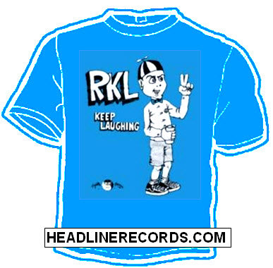 RKL - KEEP LAUGHING KID CARTOON TEE SHIRT – Headline Records