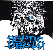 SEPTIC DEATH - GUITAR NECK STICKER – Headline Records