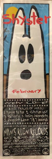 SHYSTER MAN'S RUIN POSTER – Headline Records