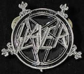 SLAYER - PENTAGRAM LOGO METAL PIN – Headline Records