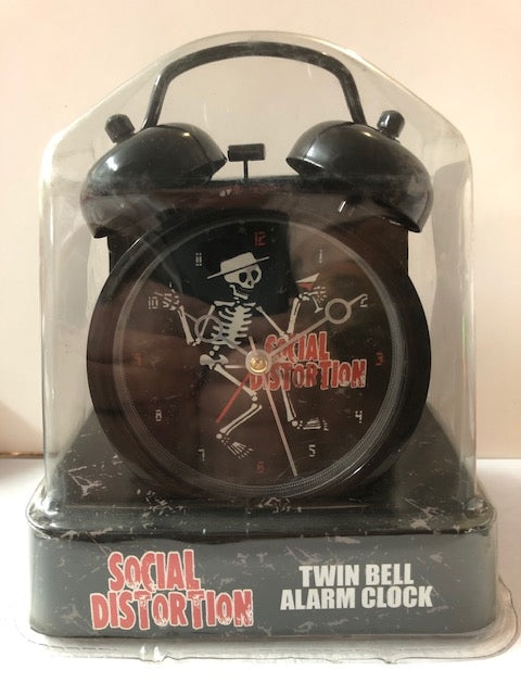SOCIAL DISTORTION - TWIN BELL ALARM CLOCK – Headline Records