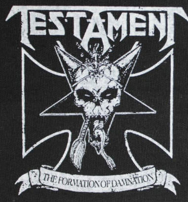 TESTAMENT - THE FORMATION OF DAMNATION PATCH – Headline Records